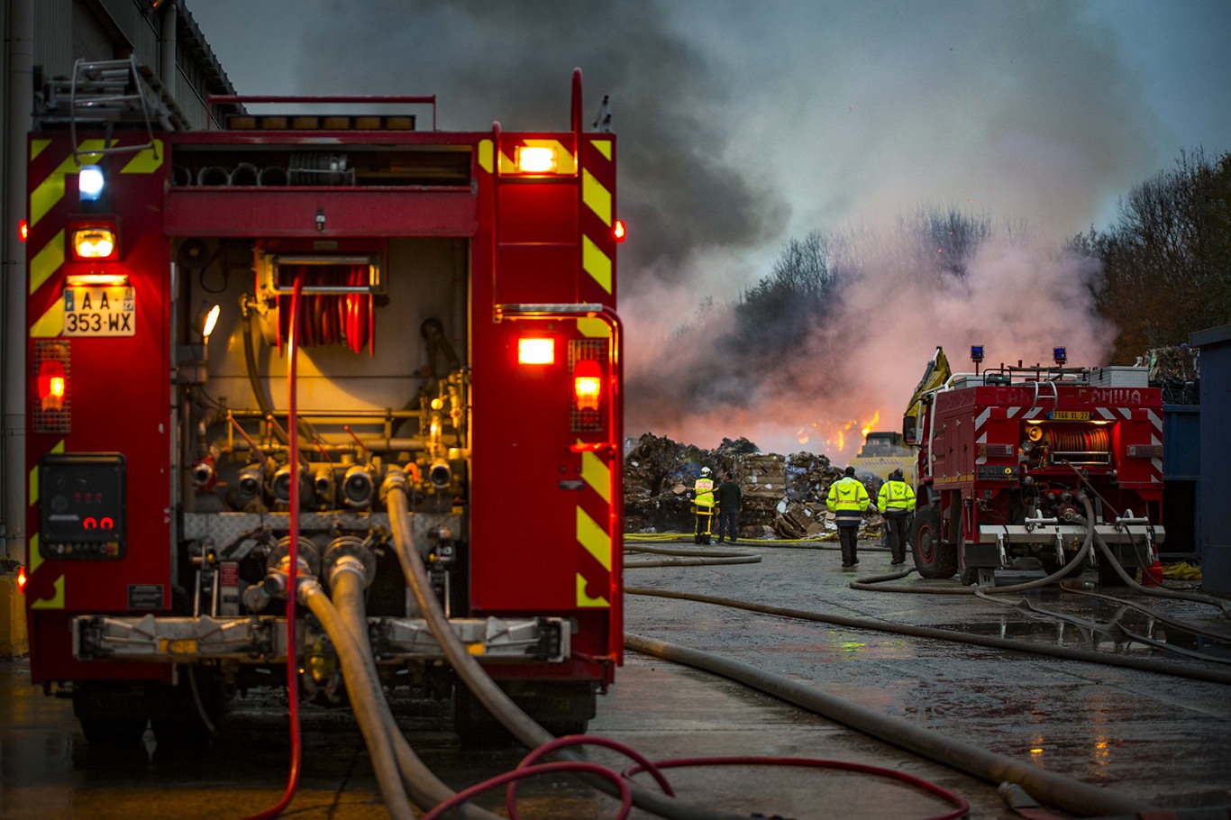 Nuit et jour, les sapeurs-pompiers veillent sur les Eurois - Eure en Normandie